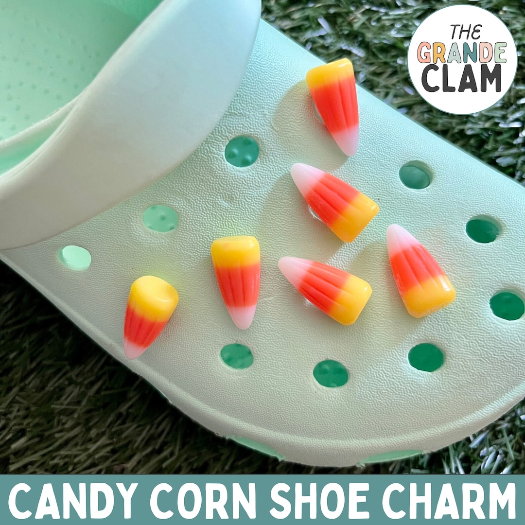 ONE Candy Corn Shoe Charm // Handmade // Unique // Cute // Crafty ...