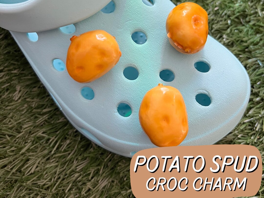 ONE Potato Spud Charm // Handmade // Unique // Food // Yummy - Etsy