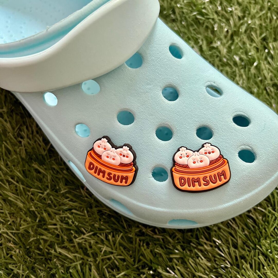 ONE Dim Sum Shoe Charm // Handmade // Food // Unique // Funny // Kitsch ...