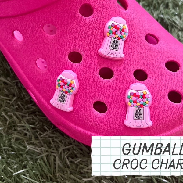 Gumball Croc Charms - Etsy