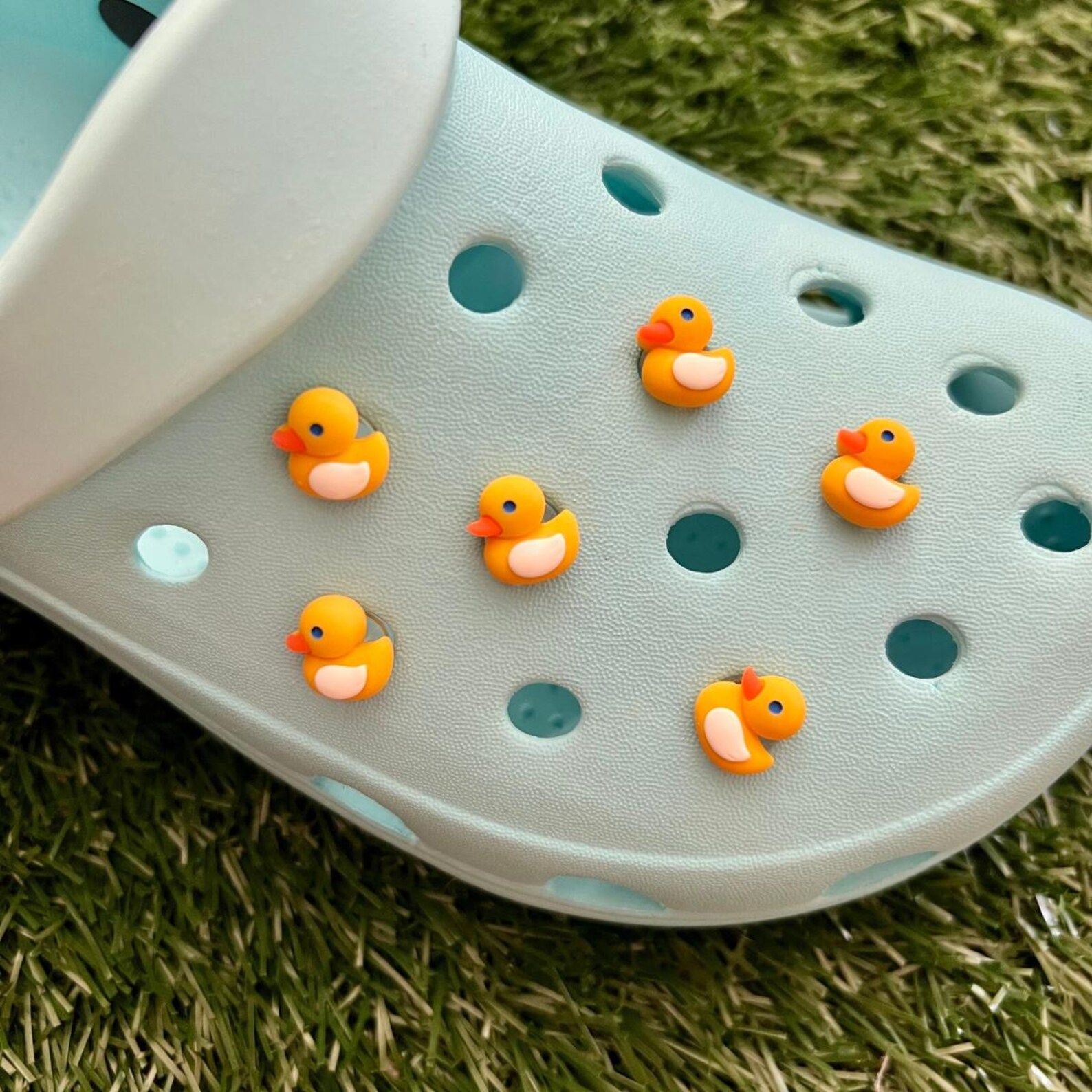 Handmade Rubber Duck Shoe Charm | Bath Toy Accessory | Fun Gift - Etsy