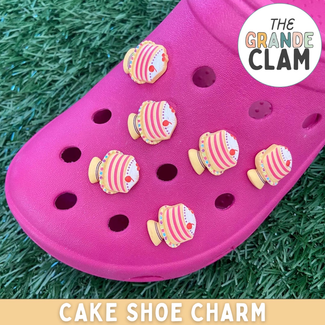 ONE Cake Shoe Croc Charm // Handmade // Unique // Yummy // Baked Good ...