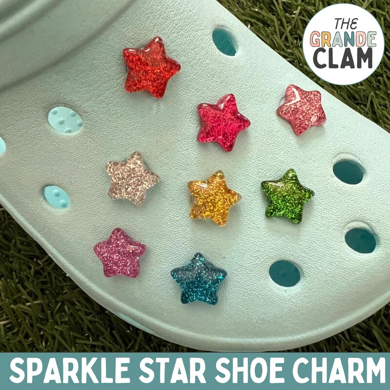 Plastic Star Charms - Etsy