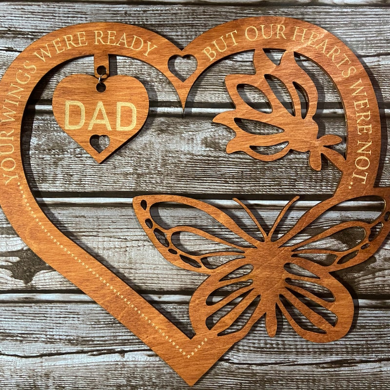 Memorial Heart - Etsy