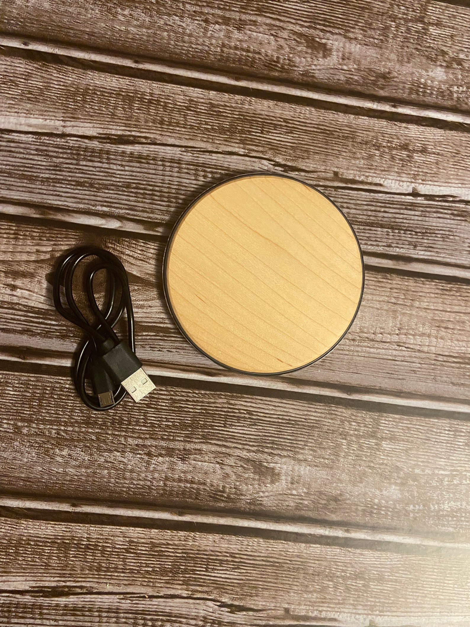 10W Wireless Charger Circle, Laser Engrave Blank - Etsy