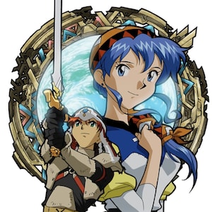 Lunar Silver Star Story Alex and Luna JRPG Poster 13x19 - Etsy