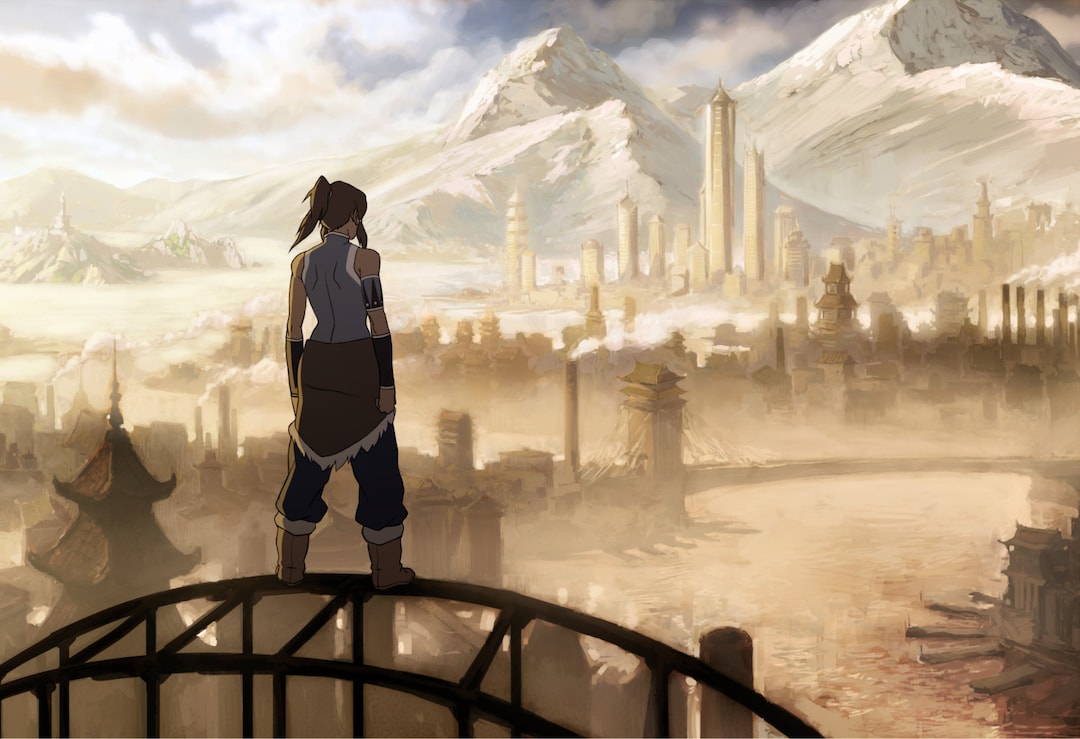The Legend of Korra Republic City - Poster 13x19 - Etsy