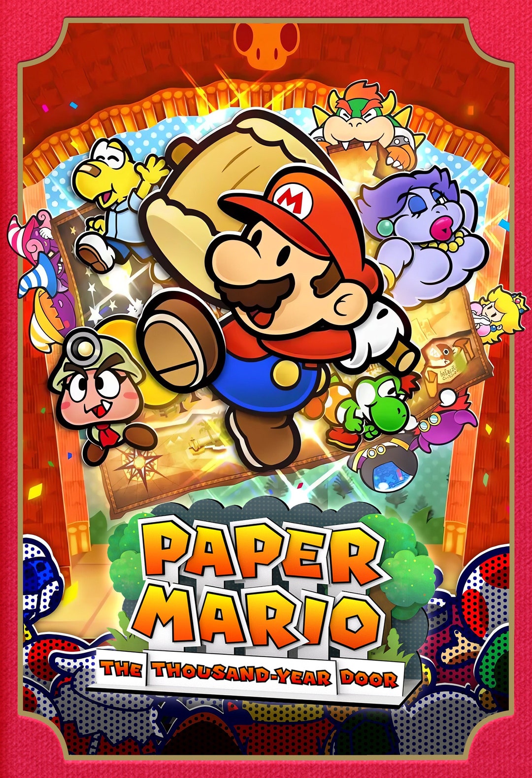 Paper Mario the Thousand-year Door - Switch - Poster 13x19 - Etsy