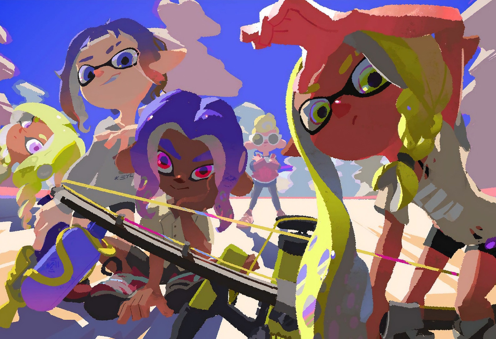 Splatoon 3 Artwork Poster 13x19 - Etsy