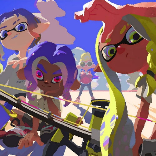King Salmonid Cohozuna Poster Print Splatoon 3 - Etsy King Salmonid Cohozuna Poster Print Splatoon 3 - Etsy