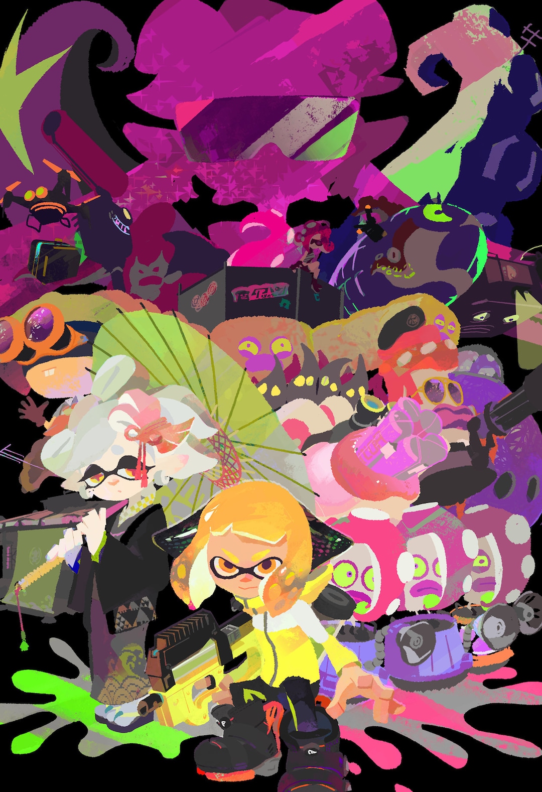 Splatoon 2 Hero Mode - Poster 13x19 - Etsy