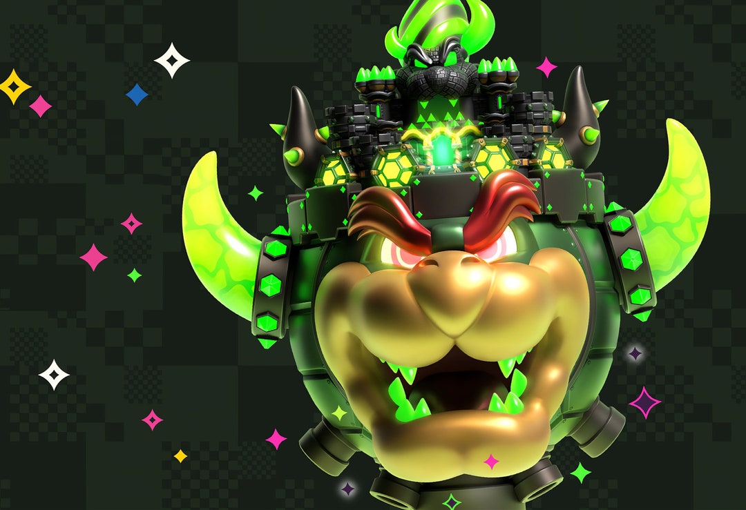 Castello di Bowser - Super Mario Bros Wonder - Poster 13x19 - Etsy Italia