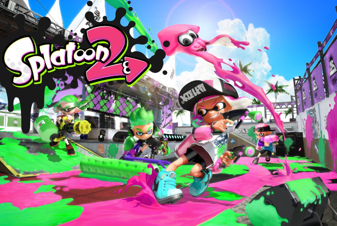 Splatoon 2 - Poster 13x19 - Etsy