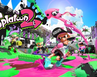 Splatoon 2: Octo Expansion Poster 13x19 - Etsy