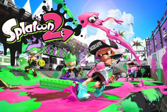 Splatoon 2 Póster 13x19 - Etsy España