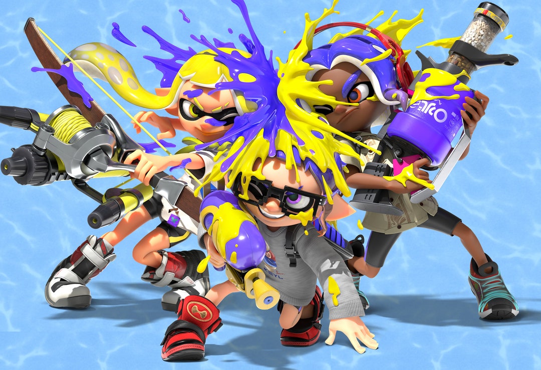 Splatoon 3 Fight! - Poster 13x19 - Etsy