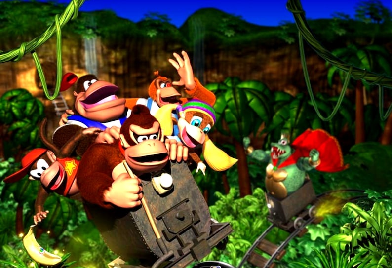 Donkey Kong 64 - Poster 13x19 - Etsy