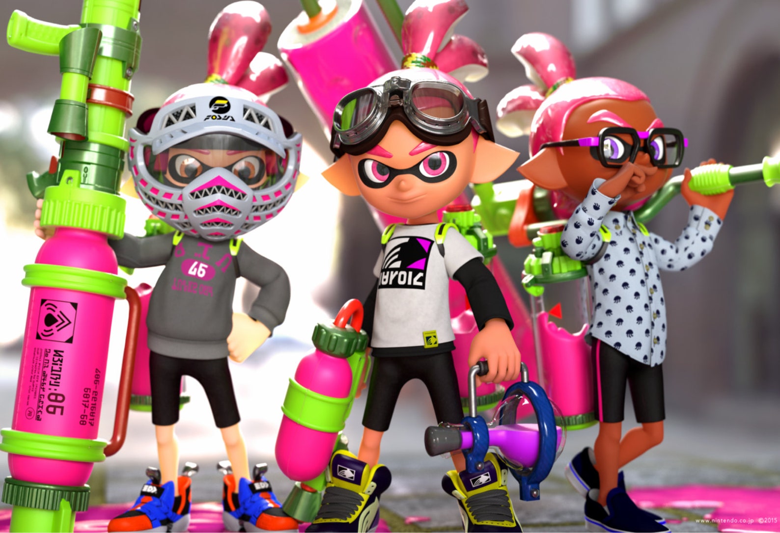 Splatoon Boys Poster 13x19 - Etsy