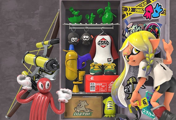 Splatoon 3 Locker Poster 13x19 - Etsy UK