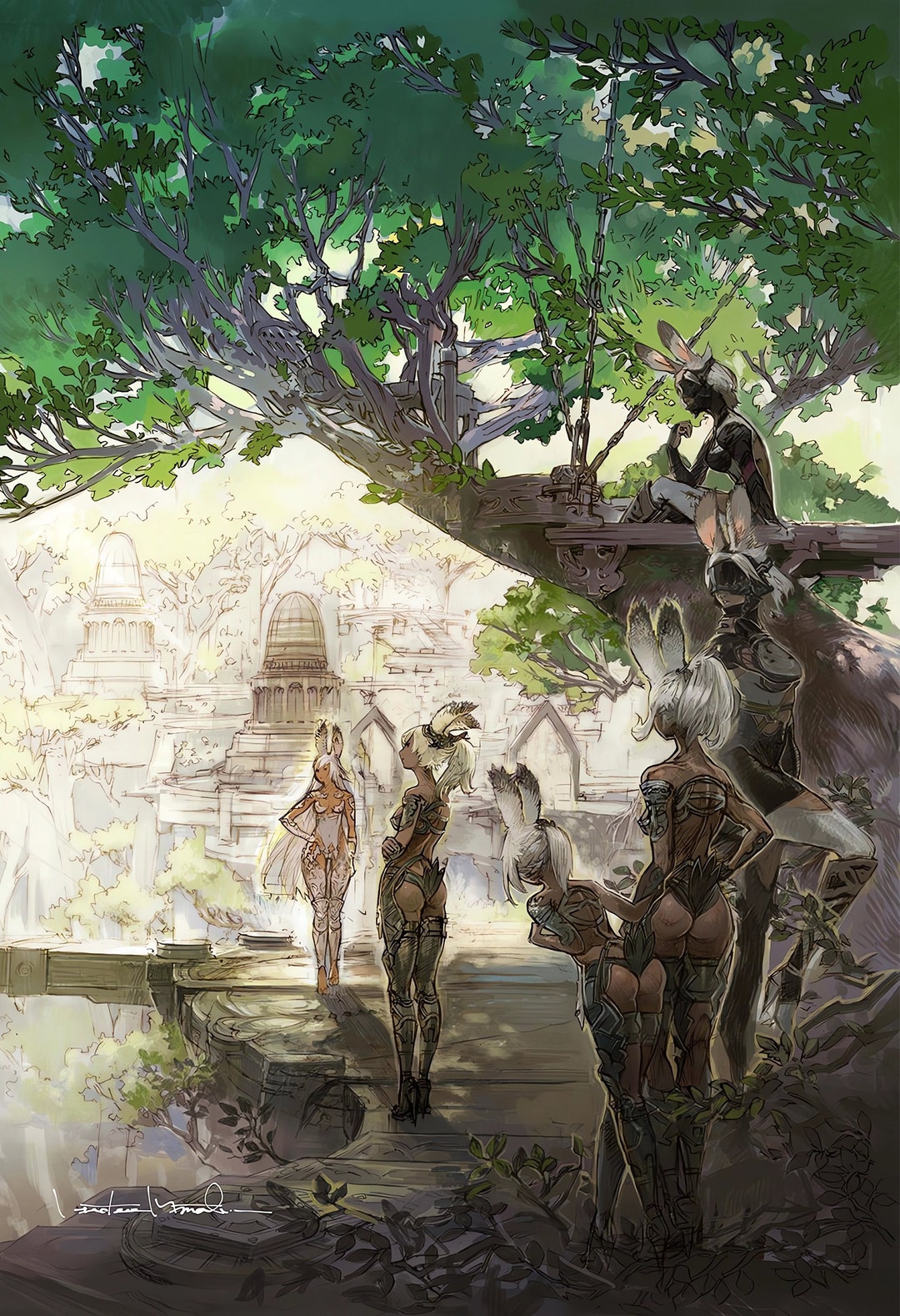 Final Fantasy XII Viera of Eruyt Village - JRPG - Poster 13x19 - Etsy