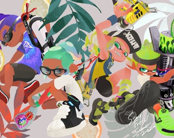Splatoon 2: Octo Expansion Poster 13x19 - Etsy