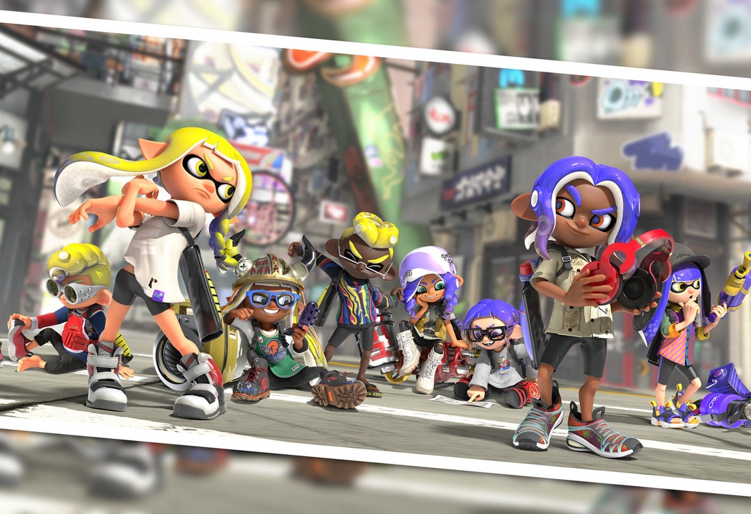 Splatoon 3 Splatsville Poster 13x19 - Etsy