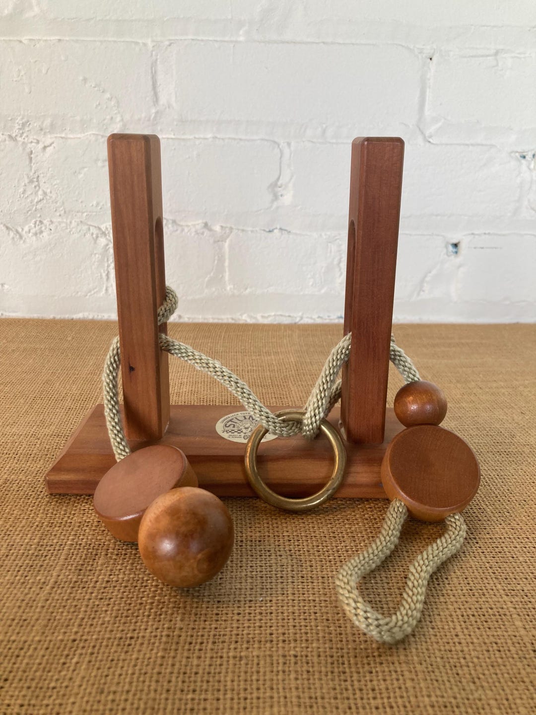 1979 Stumps Type F Lumberjack Toys Brain Teaser Puzzle - Etsy