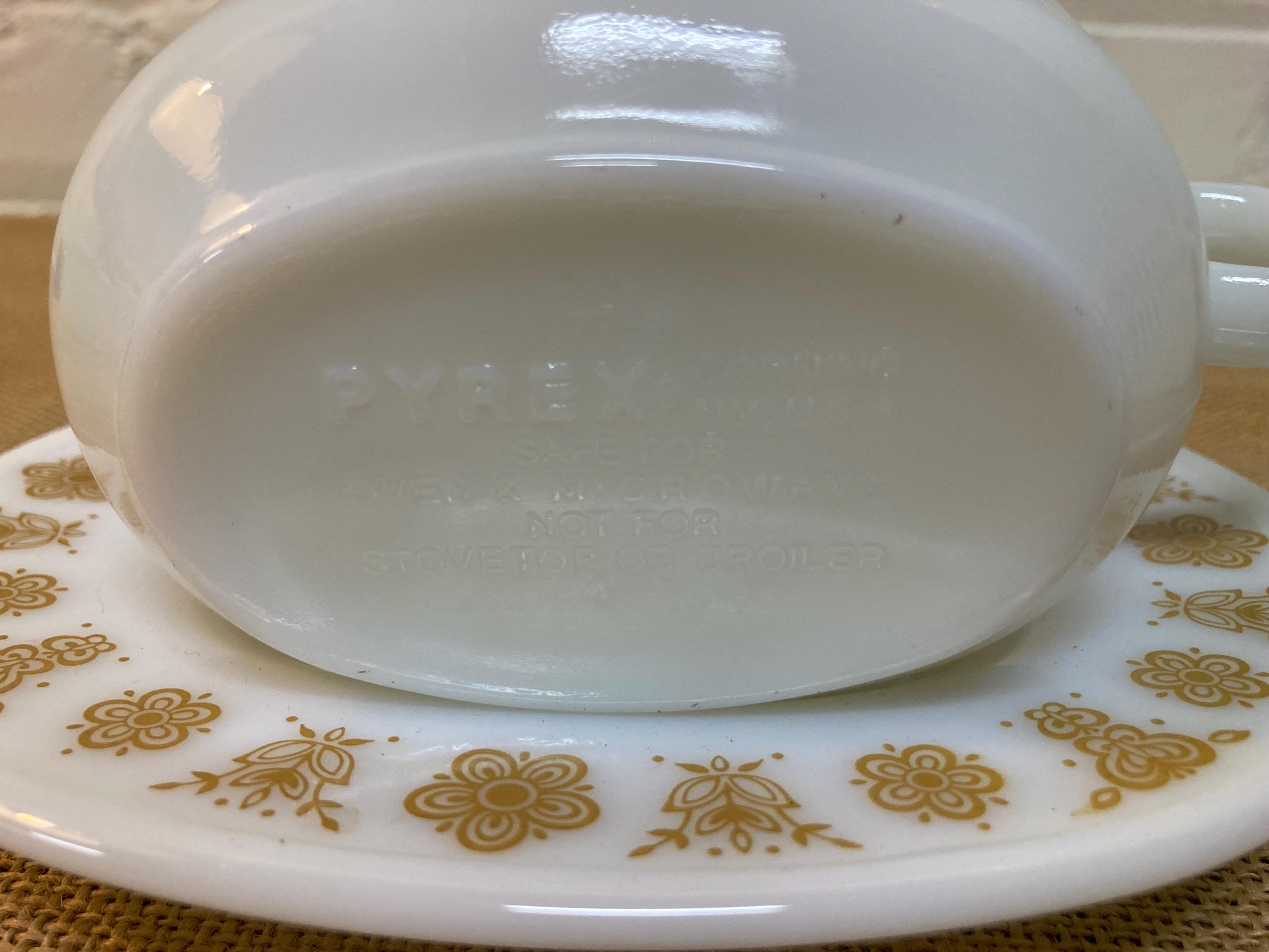 Assorted Vintage Pyrex Mugs Gravy Bowl - Butterfly Gold - Etsy