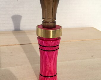 Handcrafted Duck Call with Echo reed insert | Etsy