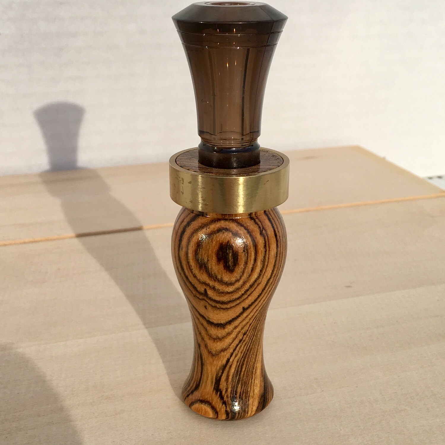 Handcrafted Bocote Duck Call With Echo Reed Insert - Etsy