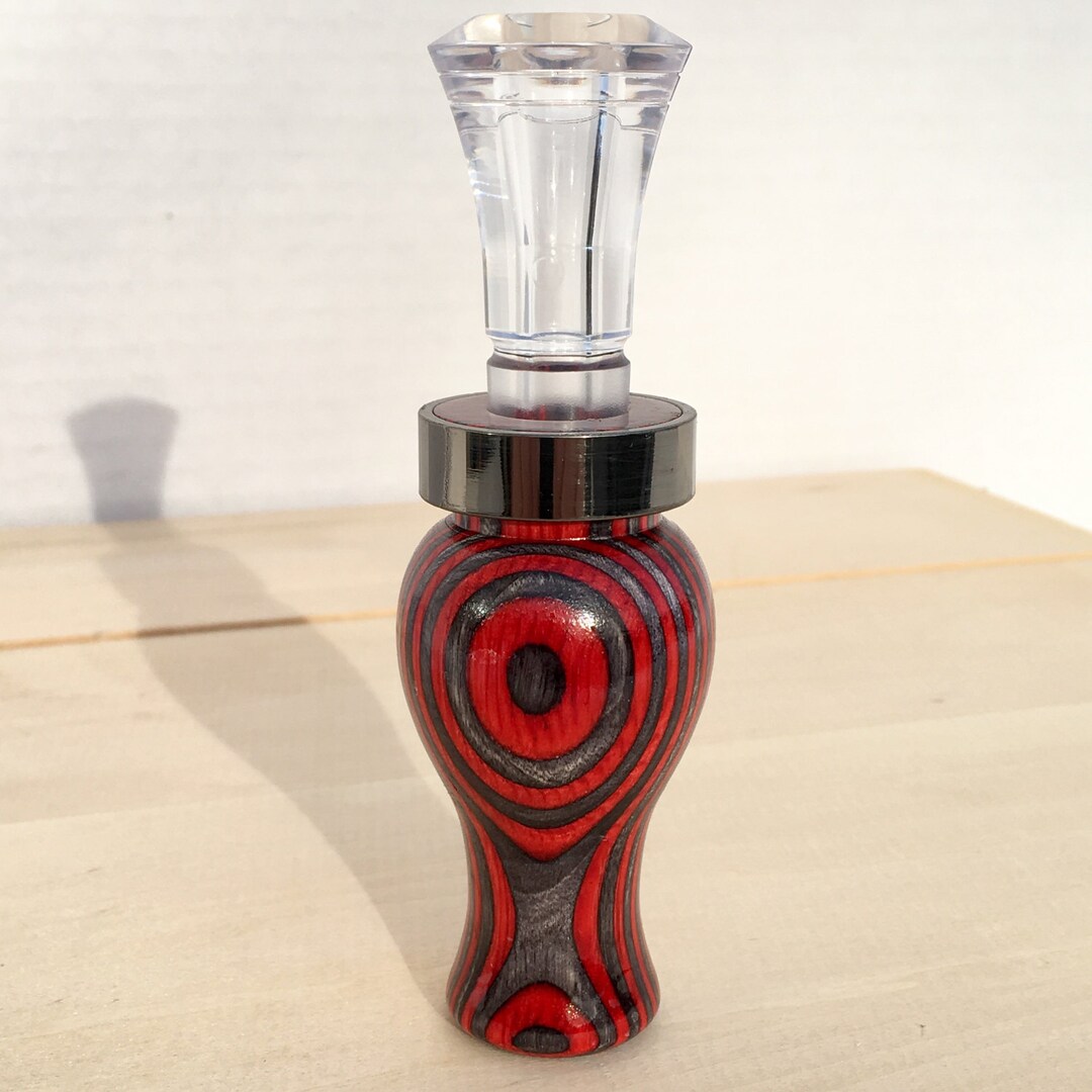 Handcrafted Duck Call With Echo Reed Insert - Etsy