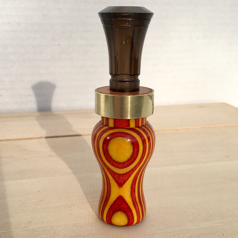 Handcrafted Duck Call With Echo Reed Insert - Etsy