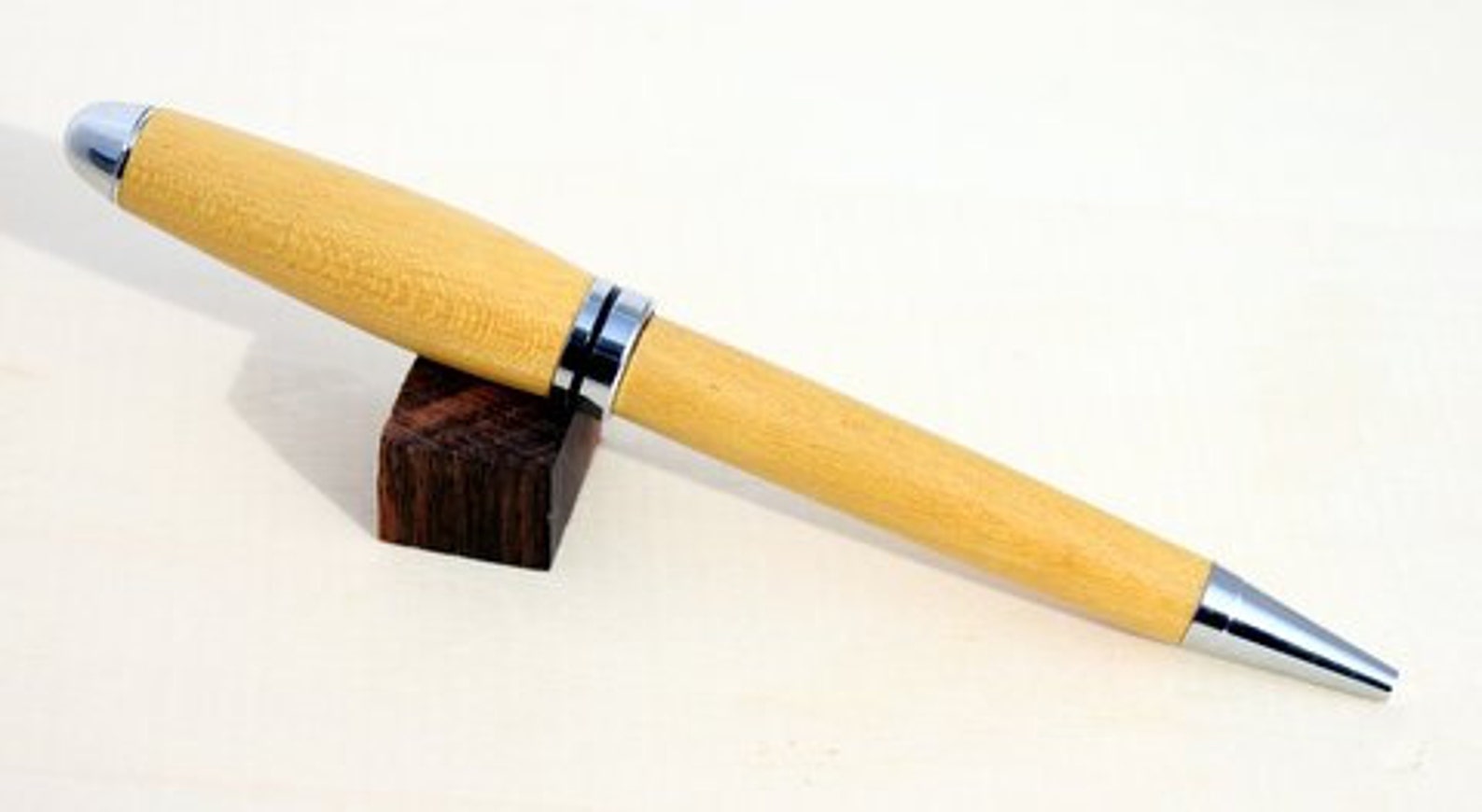Handcrafted Turned Yellowheart Euro Style Pen - Etsy