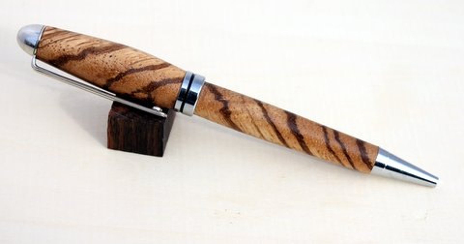 Handcrafted Turned Zebrawood Euro Style Pen - Etsy