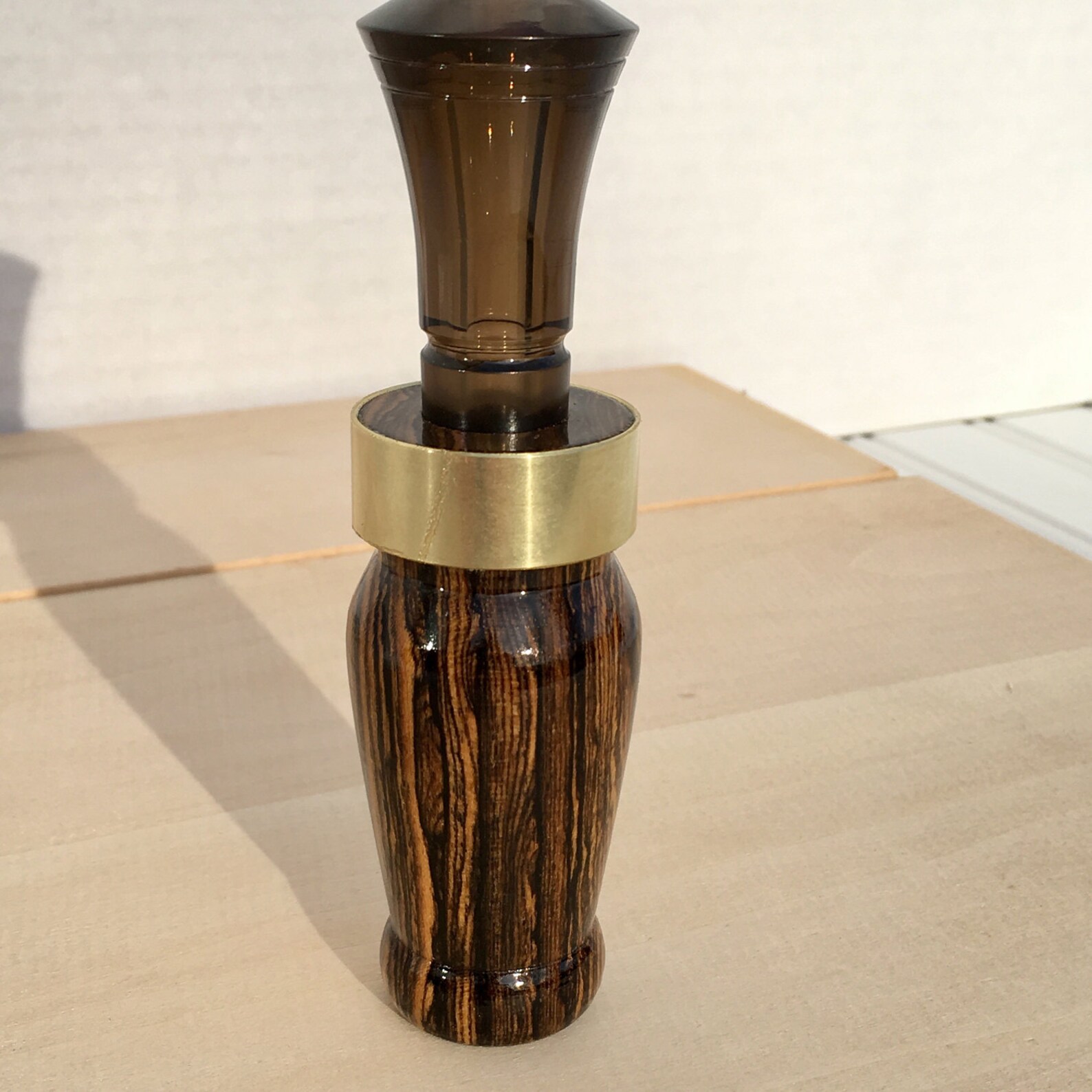 Handcrafted Bocote Duck Call With Echo Reed Insert - Etsy