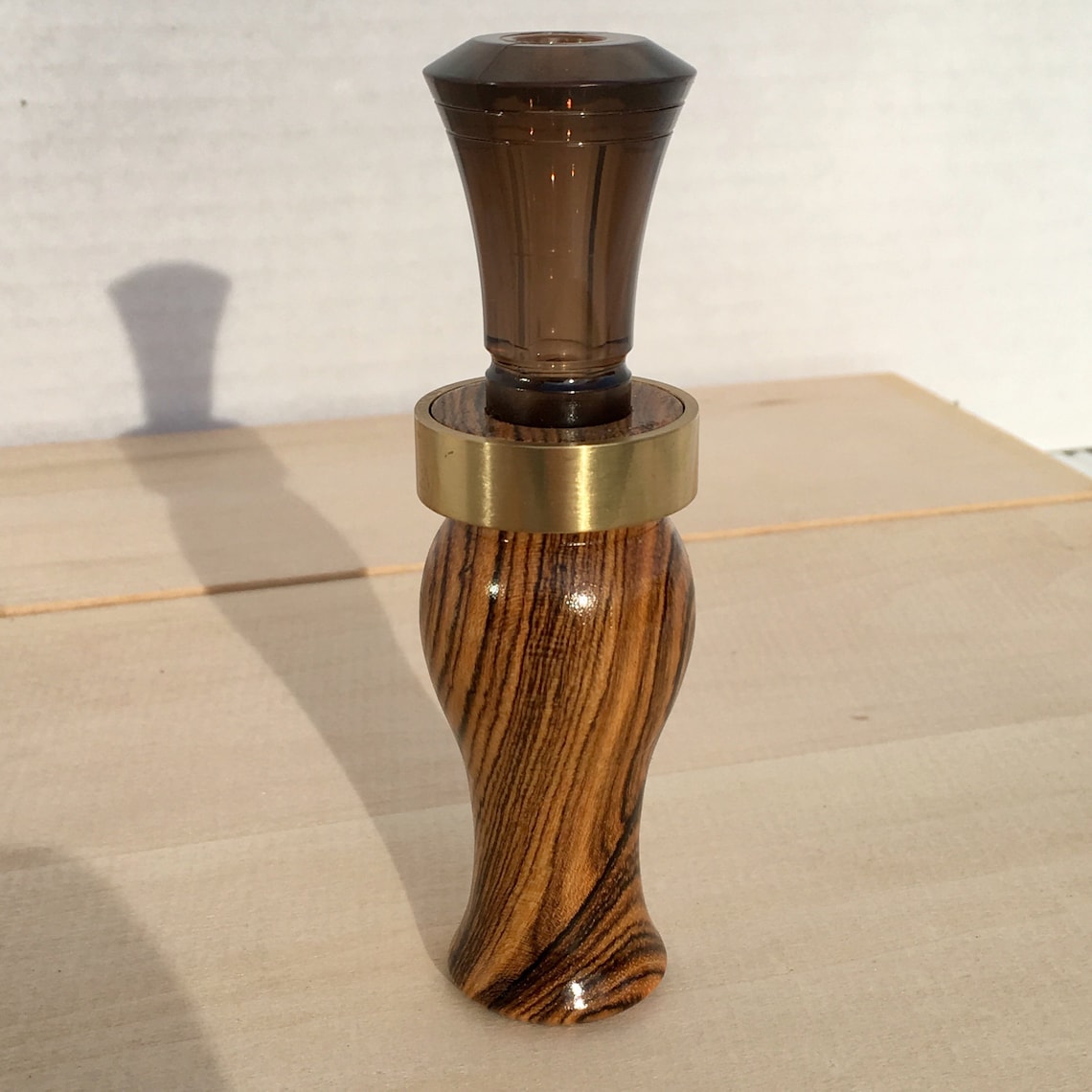 Handcrafted Bocote Duck Call With Echo Reed Insert - Etsy