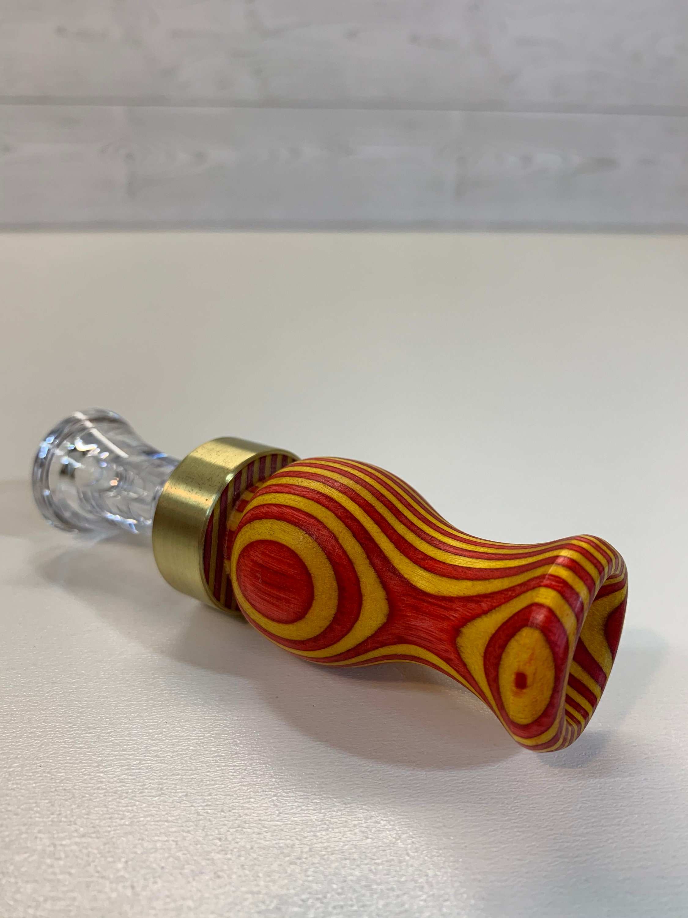 Handcrafted Wooden Duck Call With Echo Reed Insert - Etsy