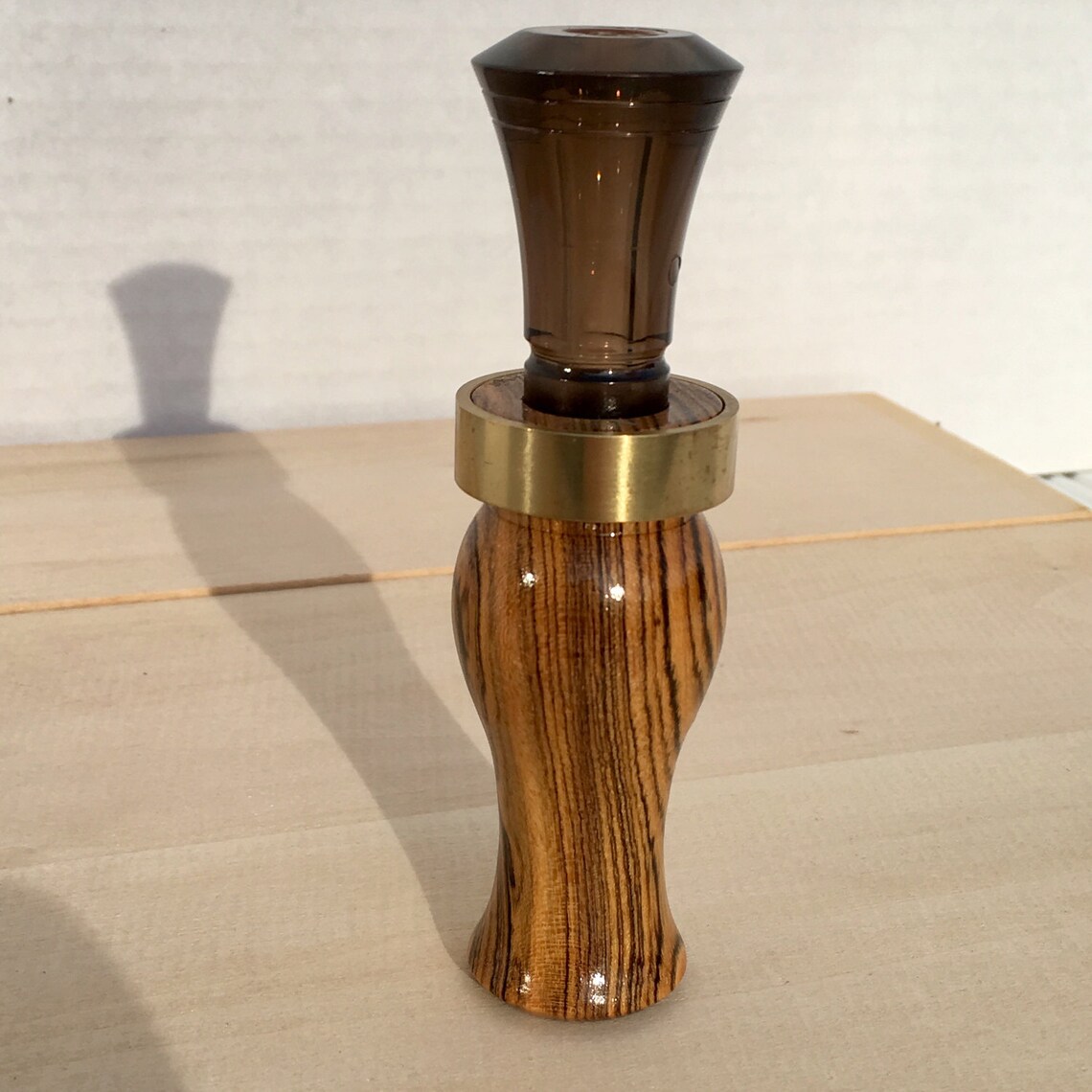 Handcrafted Bocote Duck Call With Echo Reed Insert - Etsy