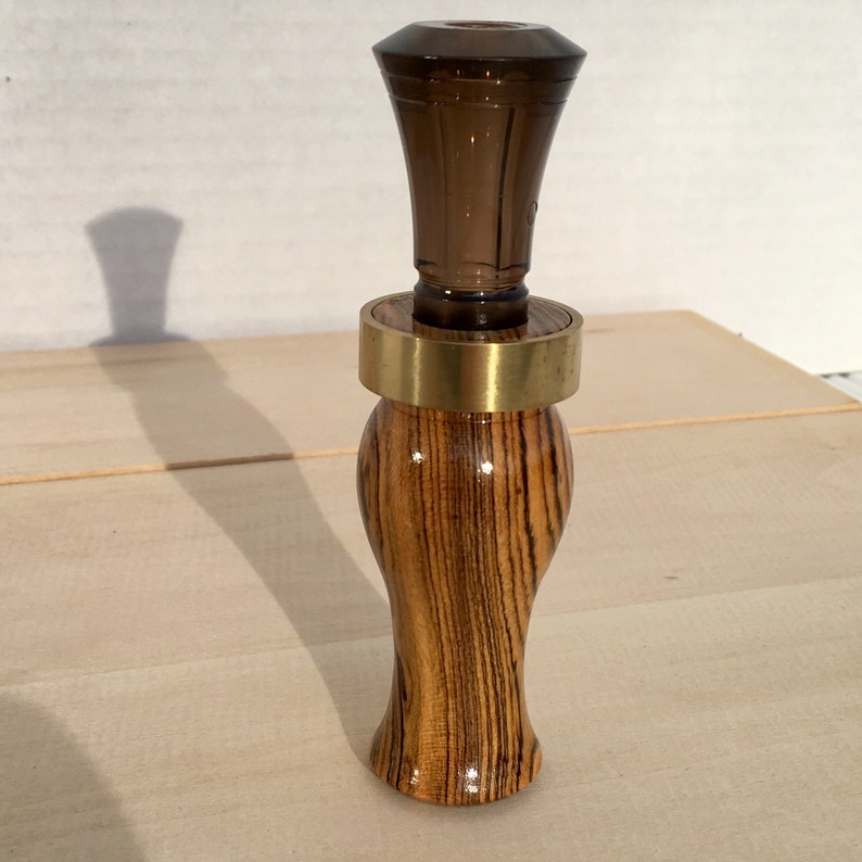 Handcrafted Bocote Duck Call With Echo Reed Insert - Etsy