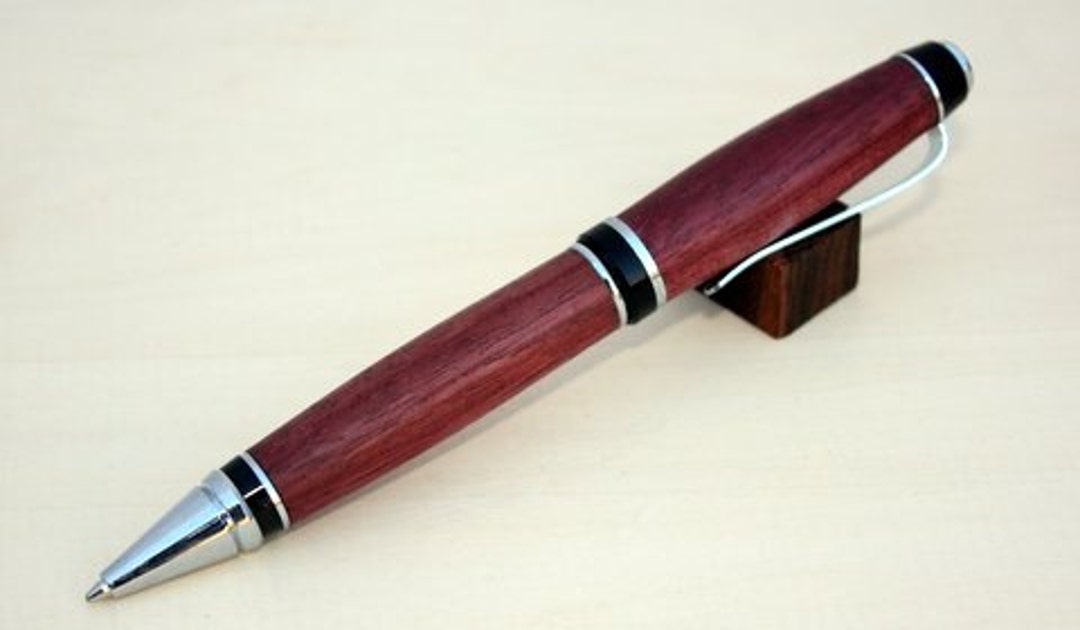 Handcrafted Turned Purpleheart Wooden Cigar Style Pen - Etsy