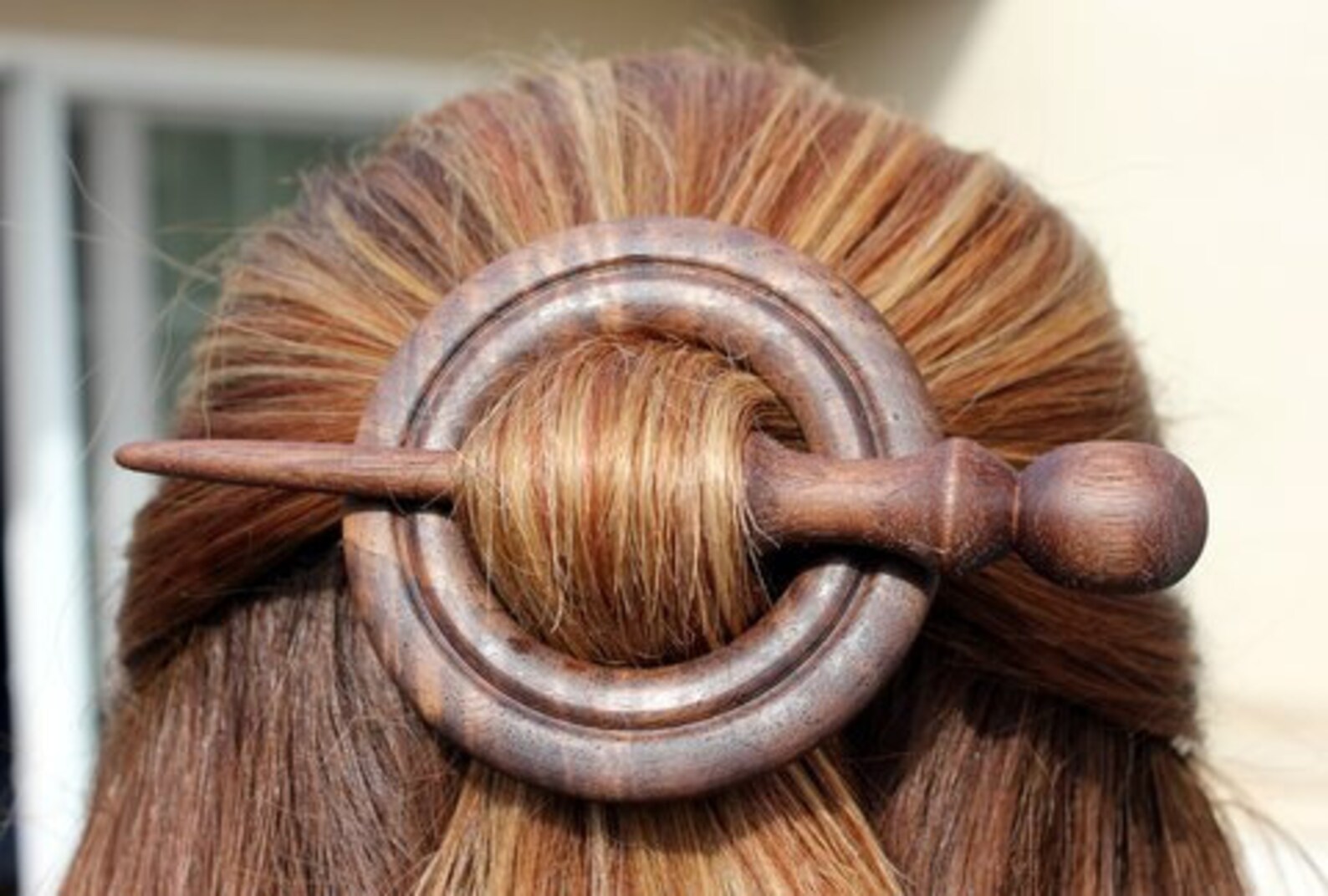 Wooden Shawl Pin or Hair Stick - Etsy