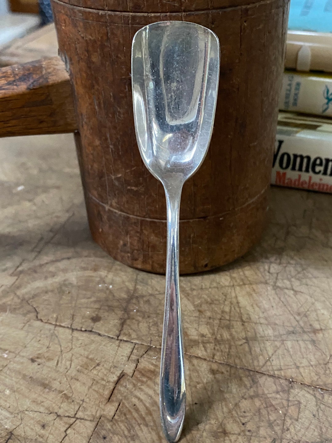Vintage Silver Plate Stilton Cheese Spoon - Etsy