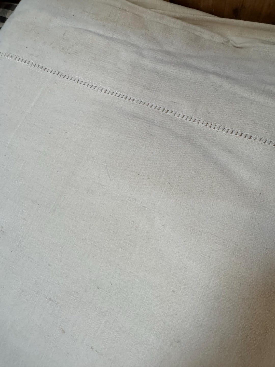 French Linen Antique Sheet - Etsy
