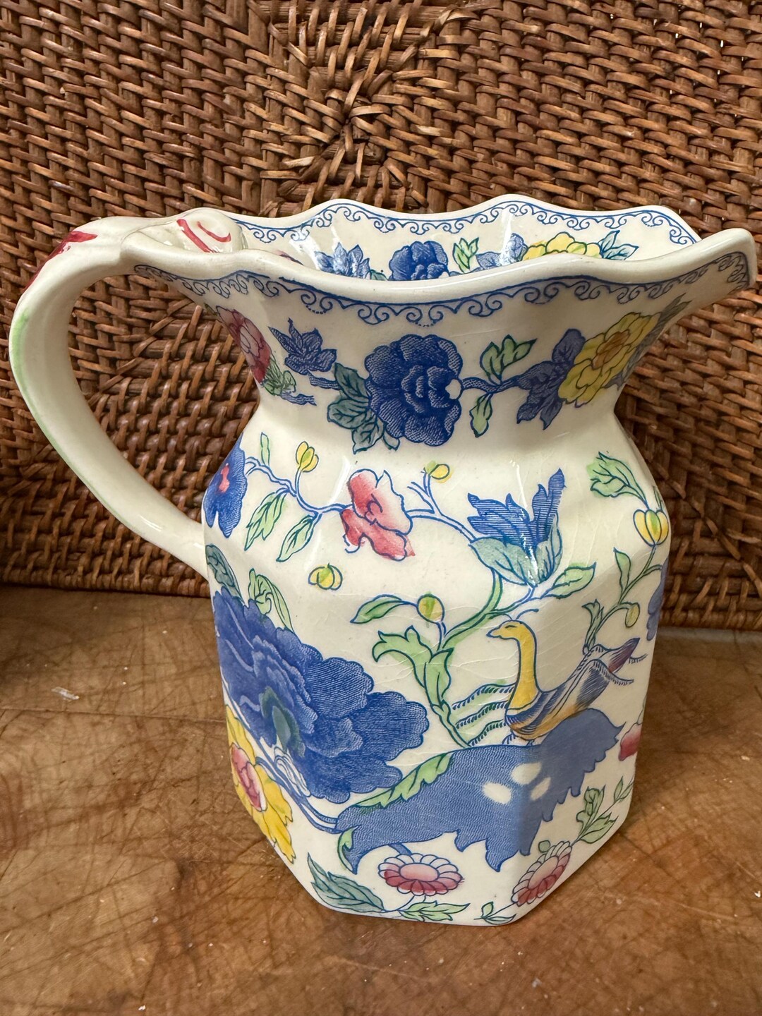 English Ironstone Mason Regency Jug - Etsy