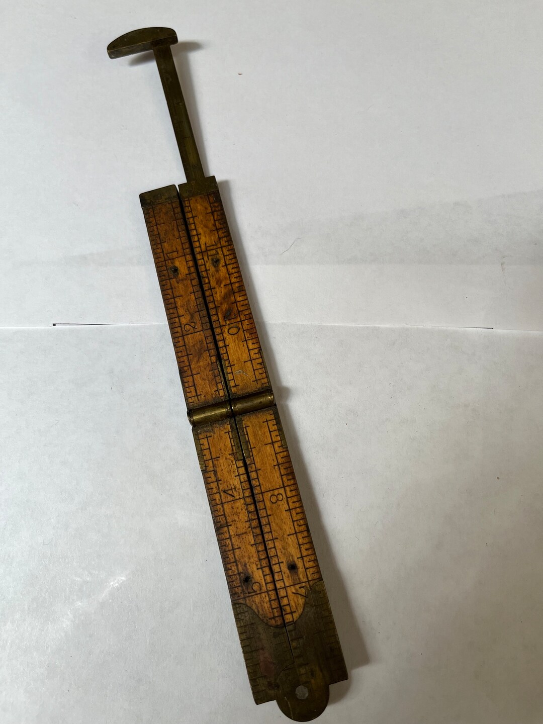 Vintage 1900s Folding Pocket Size Ruler W T Square - Etsy