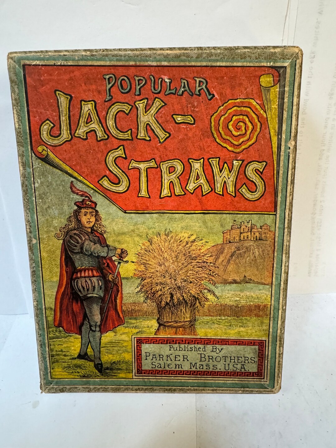 Antique Game Jack -straws by Parker Bros. - Etsy