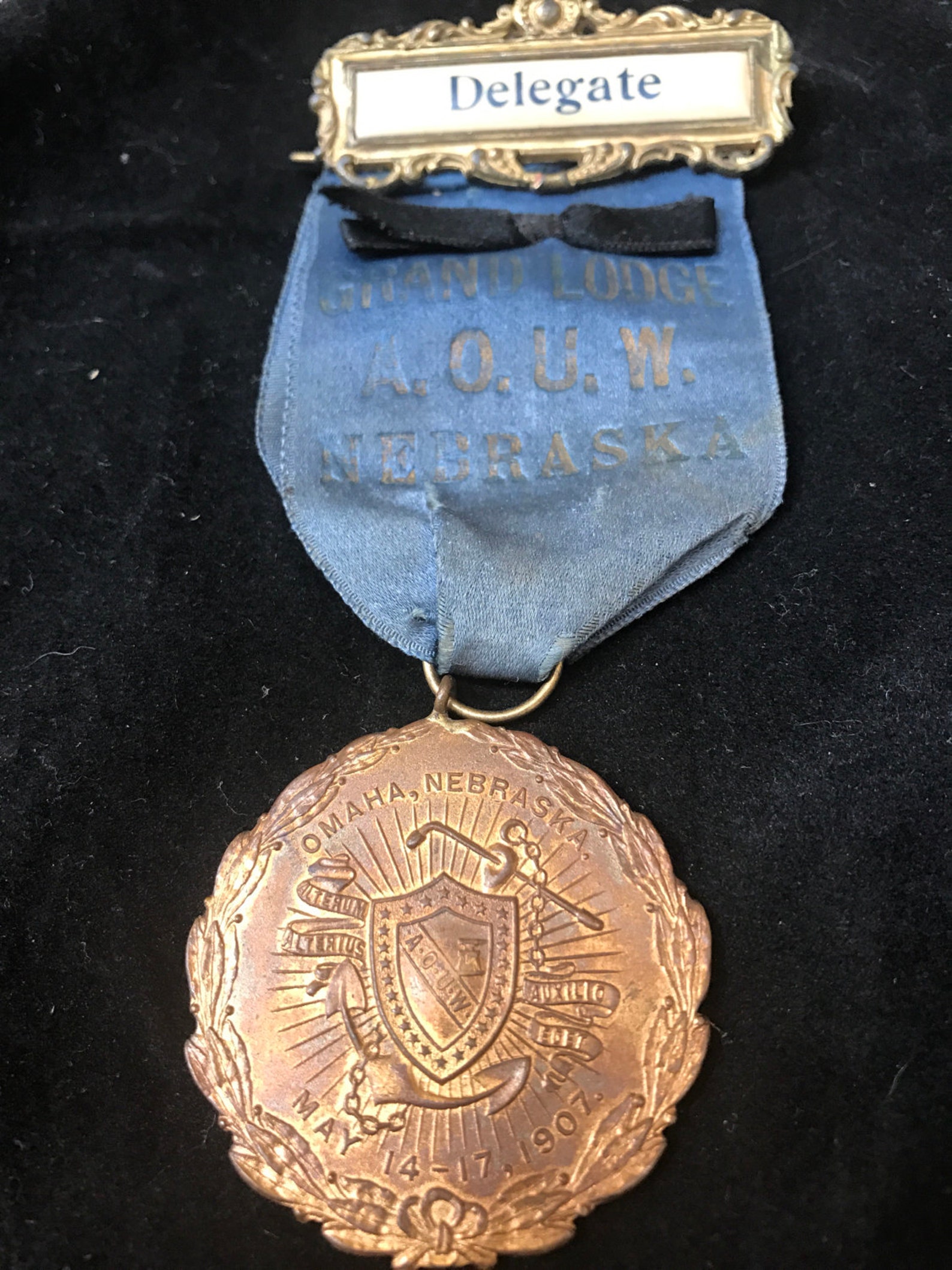 Antique Delegate Badge Ribbon - Etsy