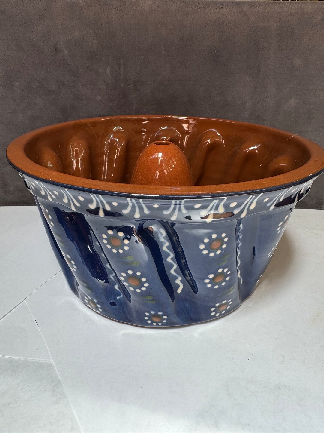 Polish Pottery Bundt Cake Mold - Etsy