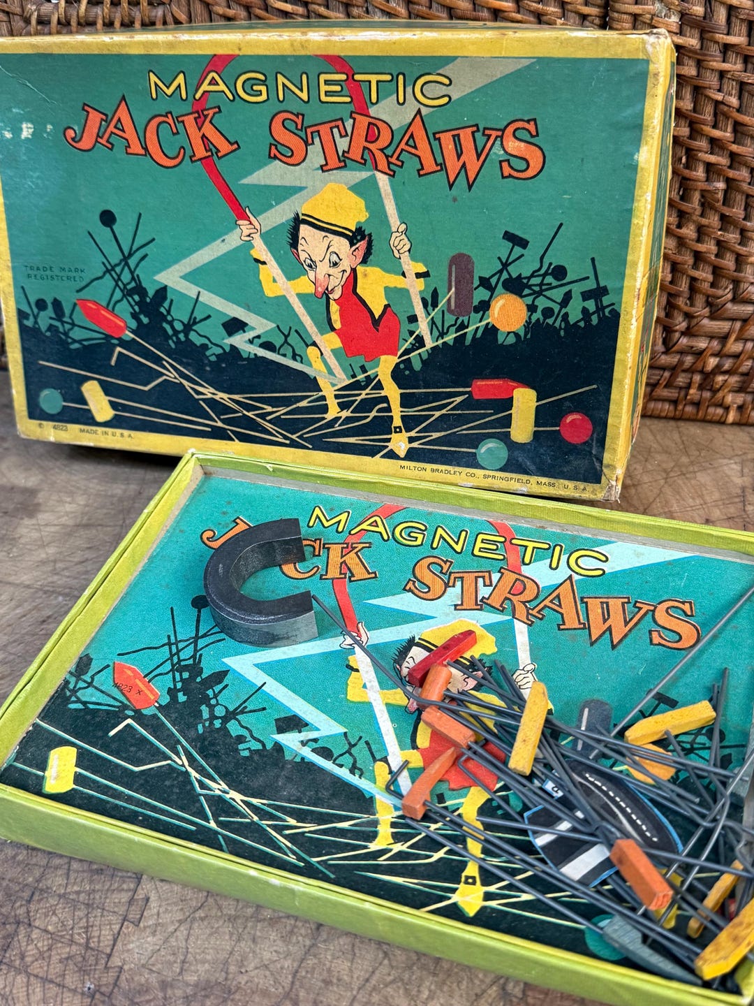 Antique Magnetic Jack Straws Game - Etsy