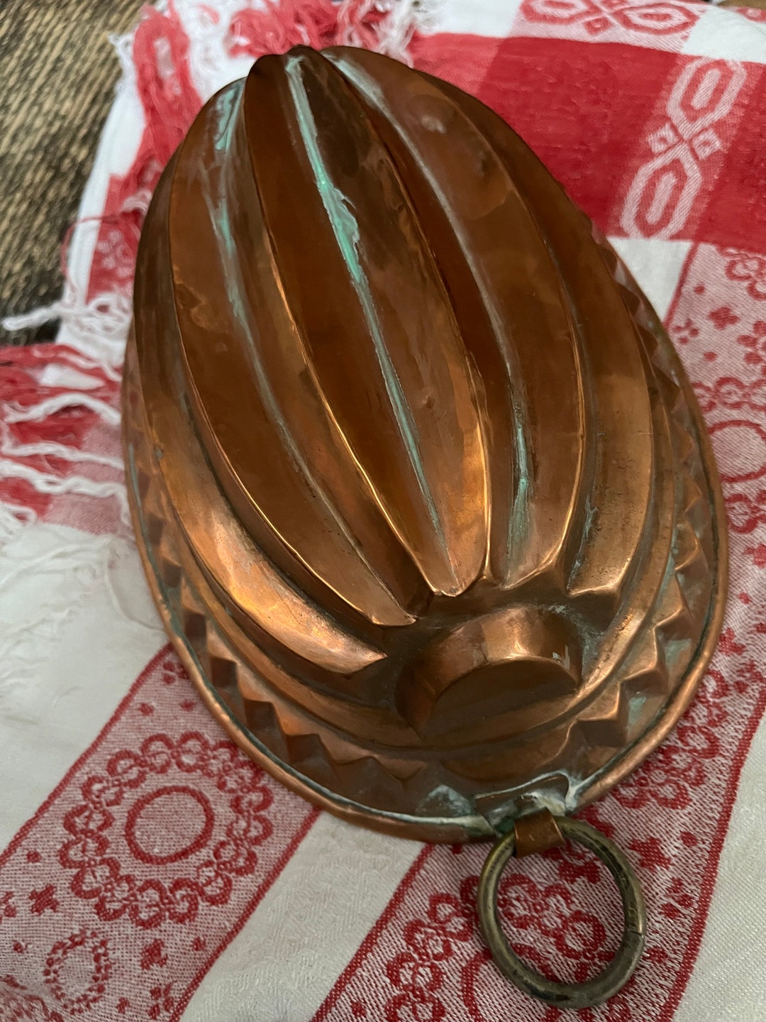 French Vintage Copper Food Mold - Etsy
